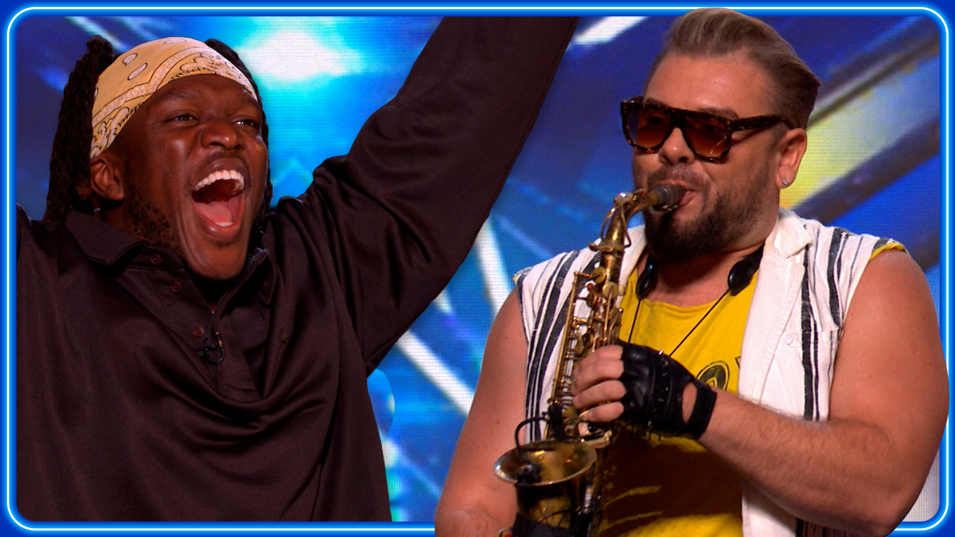 KSI meets EPIC SAX GUY! | Britain's Got Talent