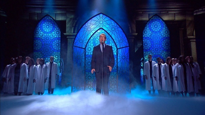 Father Ray Kelly takes us all to Church with INSPIRATIONAL performance ...