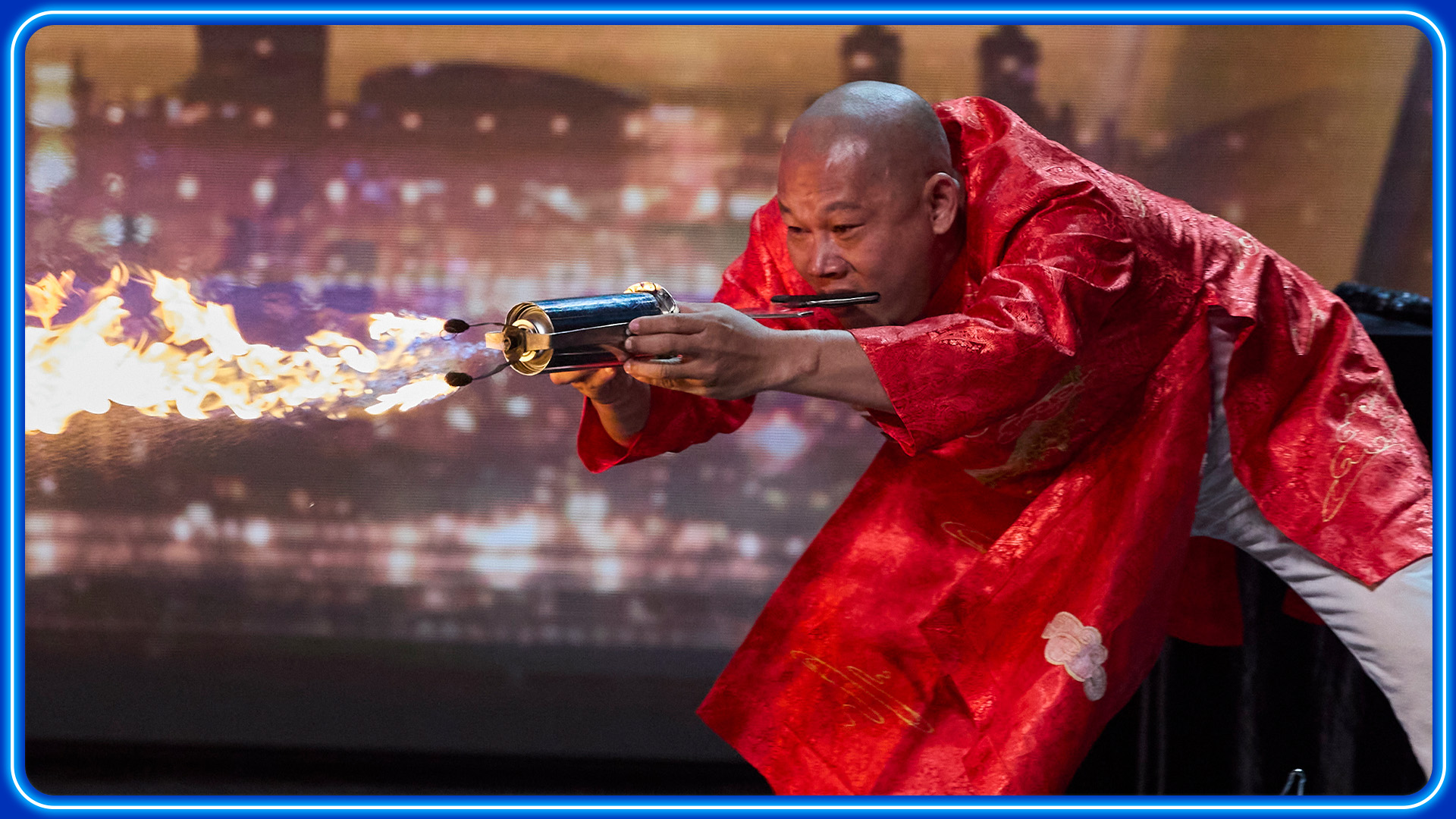 Bao Cuong swallows a FIERY SWORD! | Britain's Got Talent