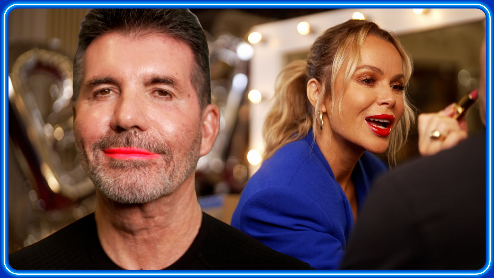 BGTeaser: Amanda Holden gives Simon Cowell a MAKEOVER! | Britain's Got ...