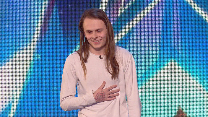 Exclusive preview: will rock singer Aaron melt the Judges' hearts ...