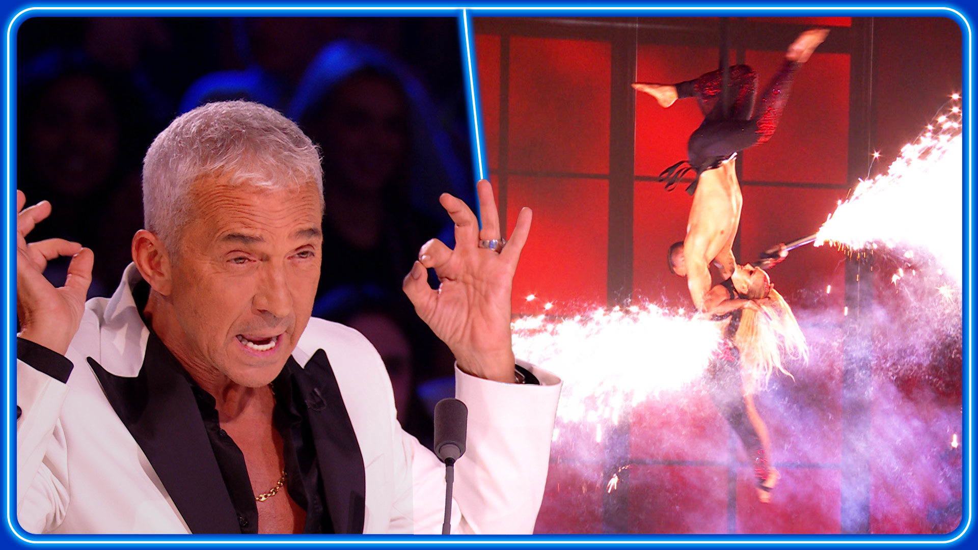 SPARKS FLY when Duo Odyssey take to the sky! | Britain's Got Talent