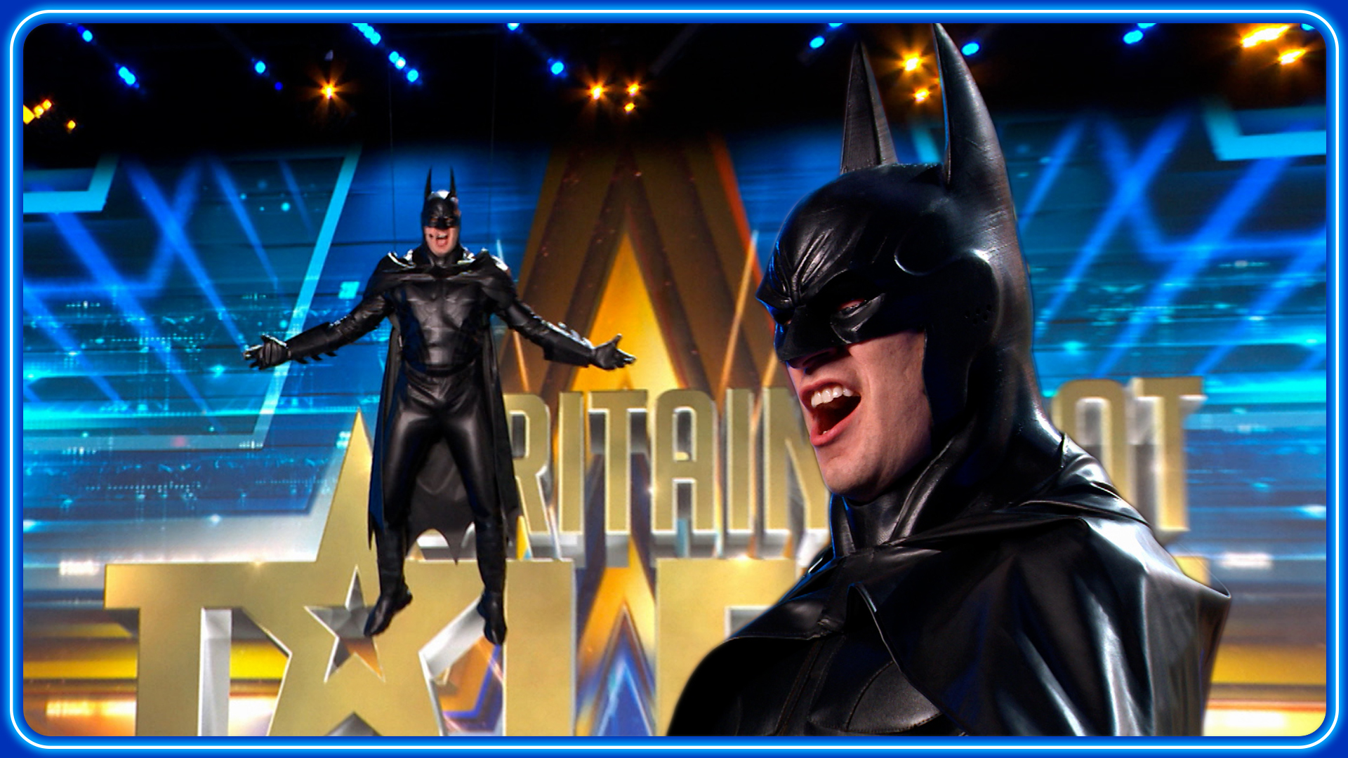 The Dark Hero DEFIES GRAVITY in unexpected audition | Britain's Got Talent