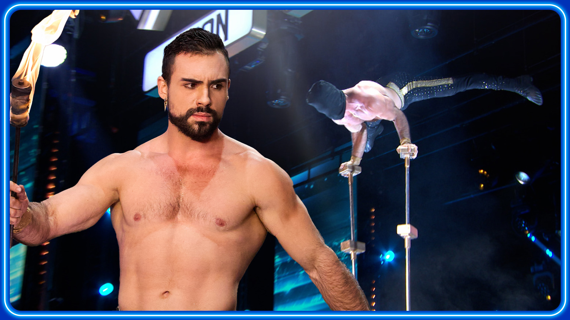 Daredevil Acrobat, Arbon turns up the HEAT! | Britain's Got Talent