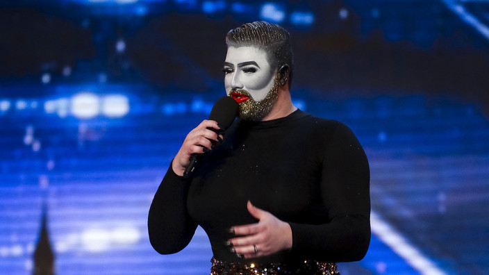 Danny Beard is all that glitters and more! | Britain's Got Talent