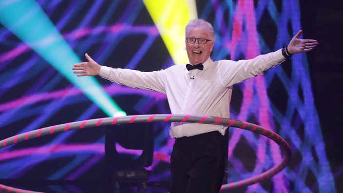 Hoop Guy John Parnell takes centre stage! | Britain's Got Talent