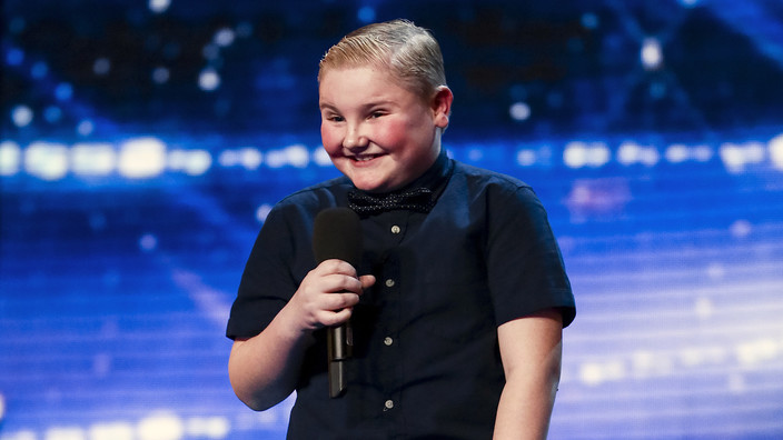 George Kavanagh is David’s ray of sunshine | Britain's Got Talent