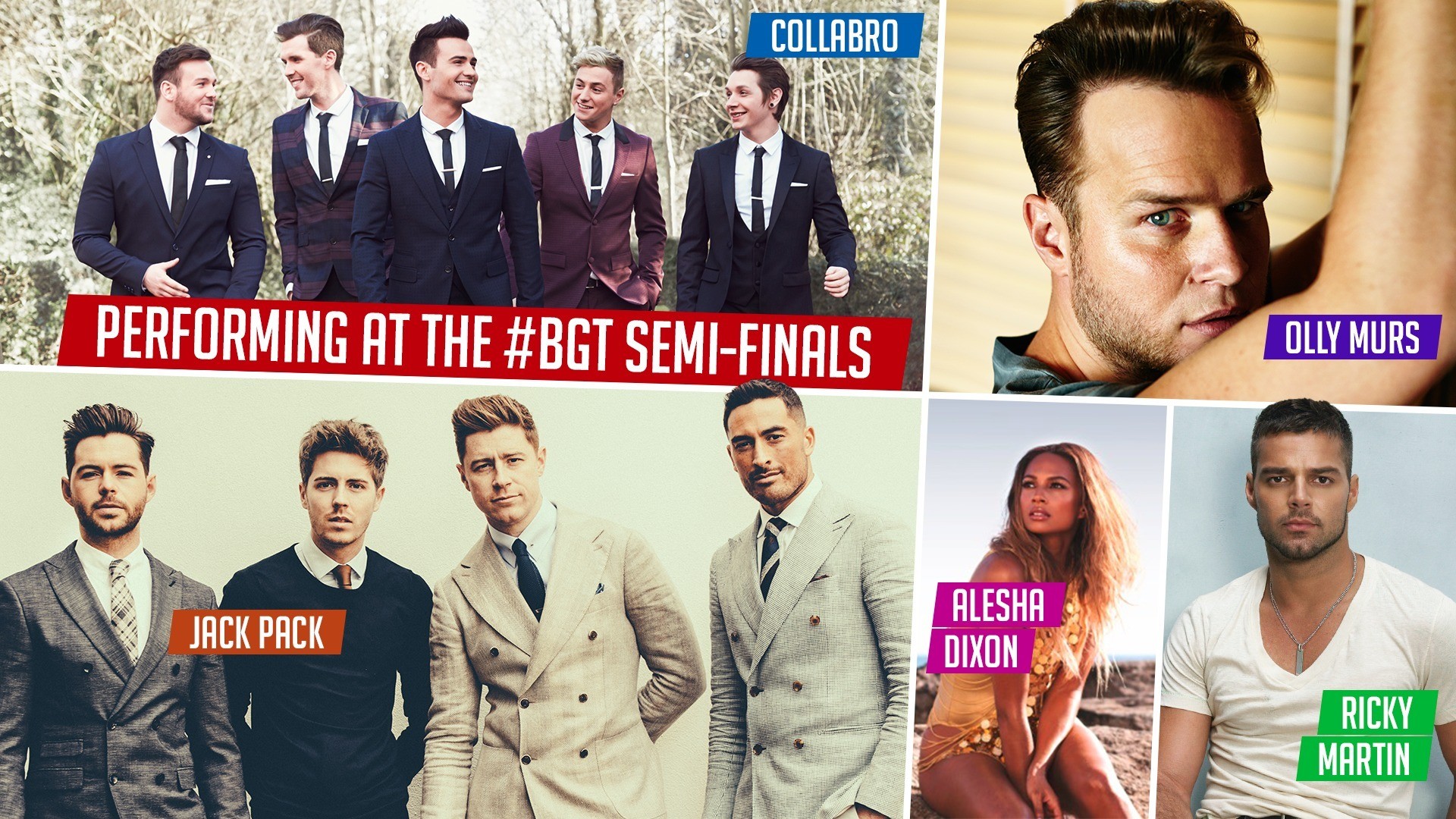 Ricky Martin and Olly Murs among stars performing during live semi ...