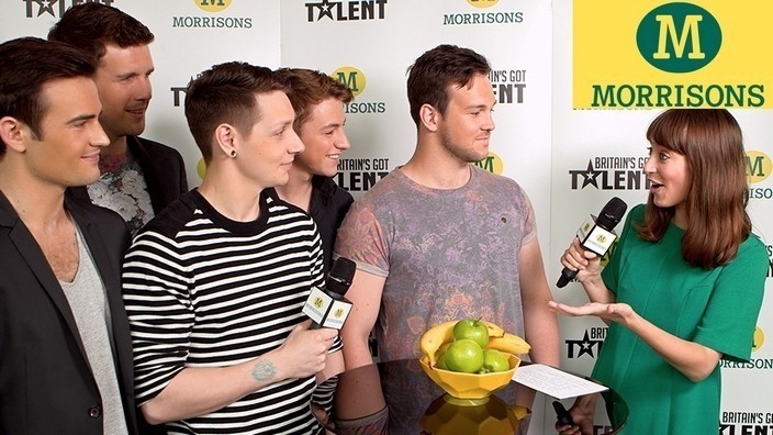 Morrisons Yellow Room behind the scenes with the Finalists | Britain's ...