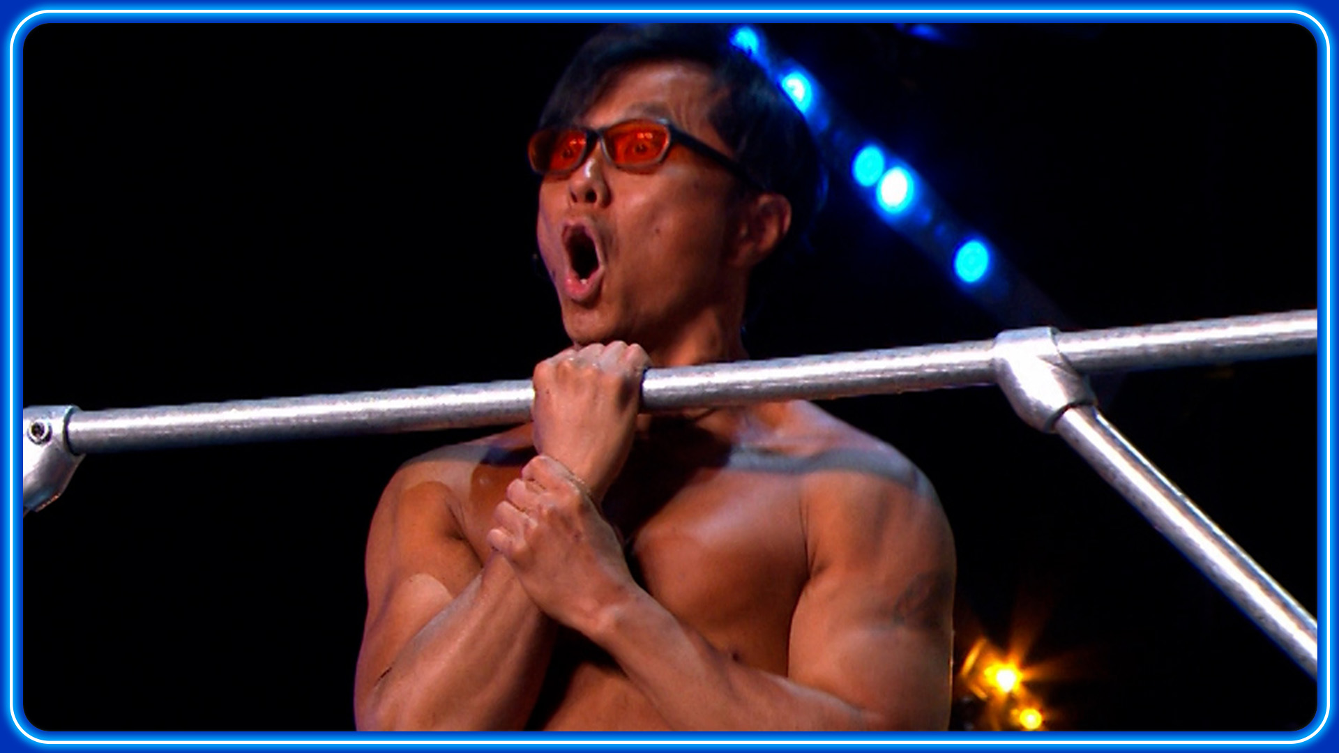 Strongman Victor Tang is Feelin' Good with musical workout! | Britain's ...