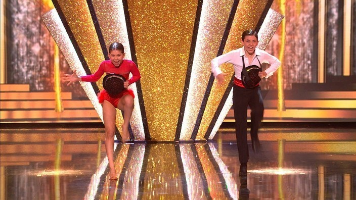 Mini movers Libby and Charlie light up the stage | Britain's Got Talent