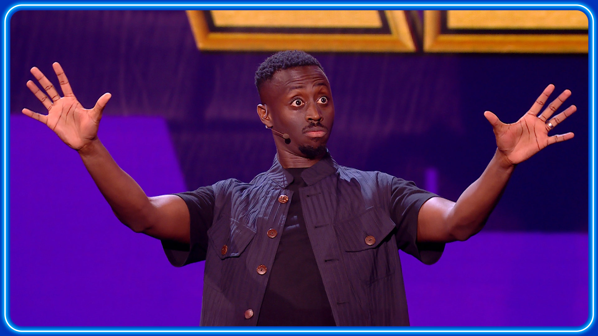 Joseph Charm opens KNOCKOUT stand-up with BON JOVI SOLO! | Britain's ...