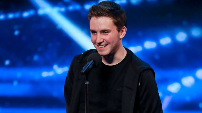 David Geaney taps up a storm on the BGT stage | Britain's Got Talent