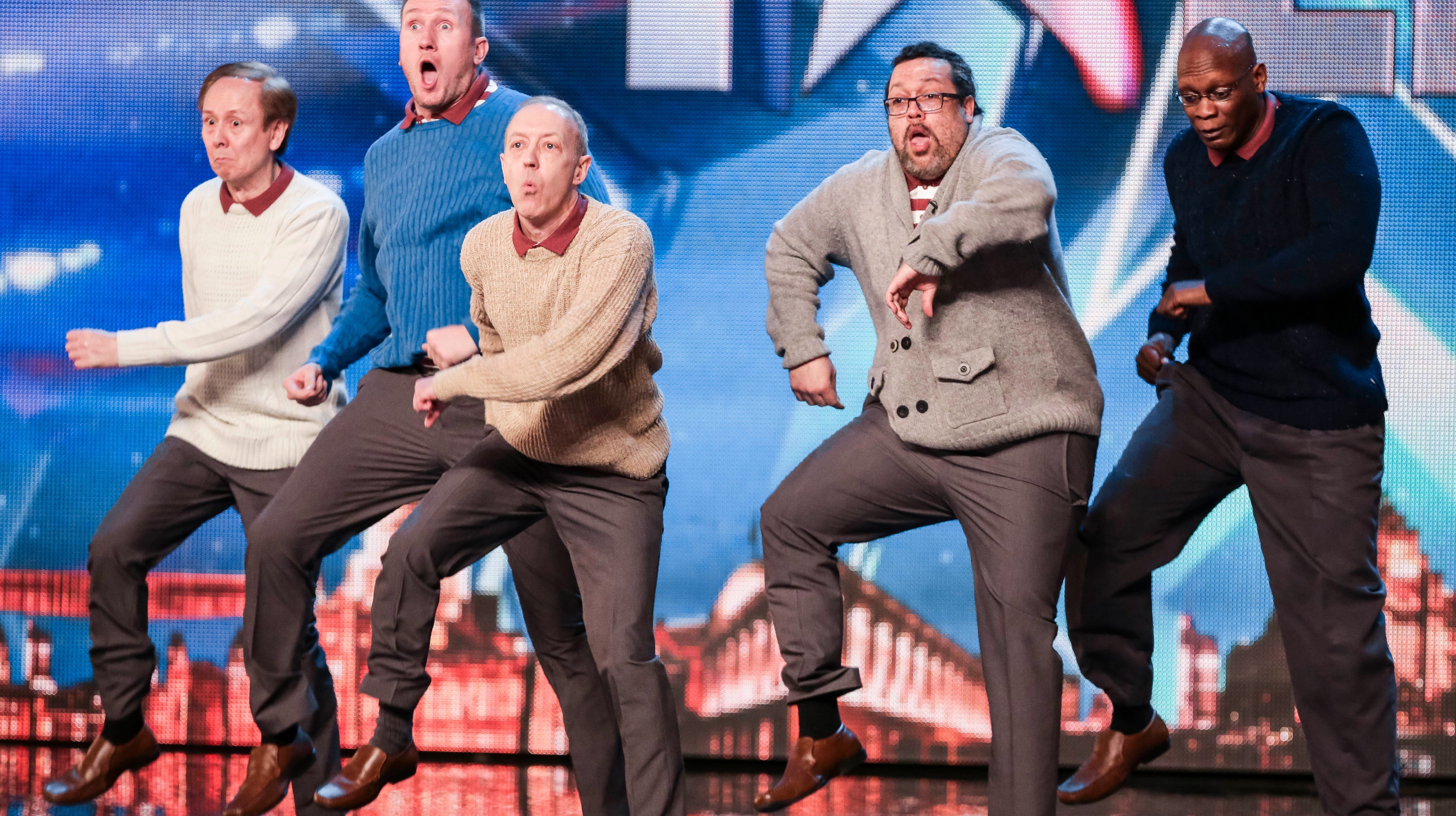 Old Men Grooving - showing Britain's dads how to dance! | Britain's Got ...