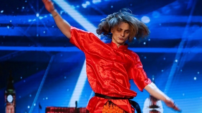 Radu’s performance has everyone in a spin! | Britain's Got Talent