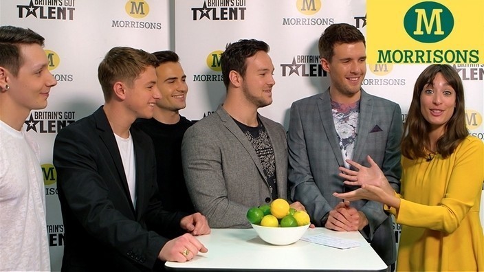 Backstage at the BGT Final with Collabro | Britain's Got Talent