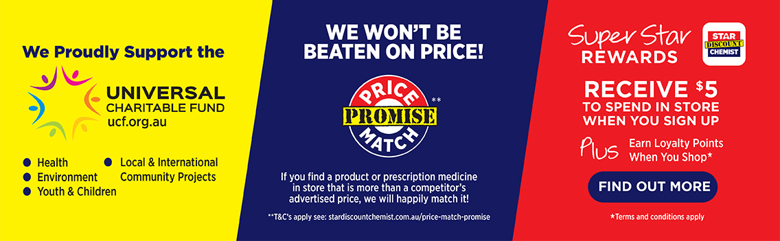 Star Discount Chemist - Find your local store - Latest deals - Health ...