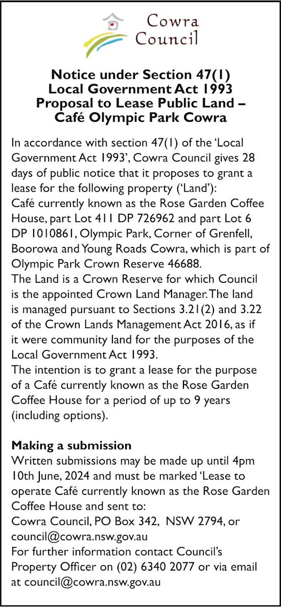 What's On in Cowra | The Cowra Phoenix - Cowra Region News and Current ...