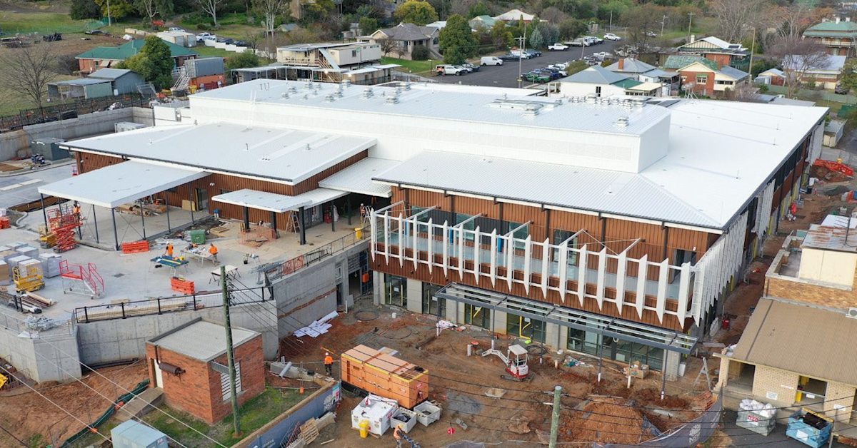 New Look Exterior Revealed For The $110.2 Million Cowra Hospital | The ...