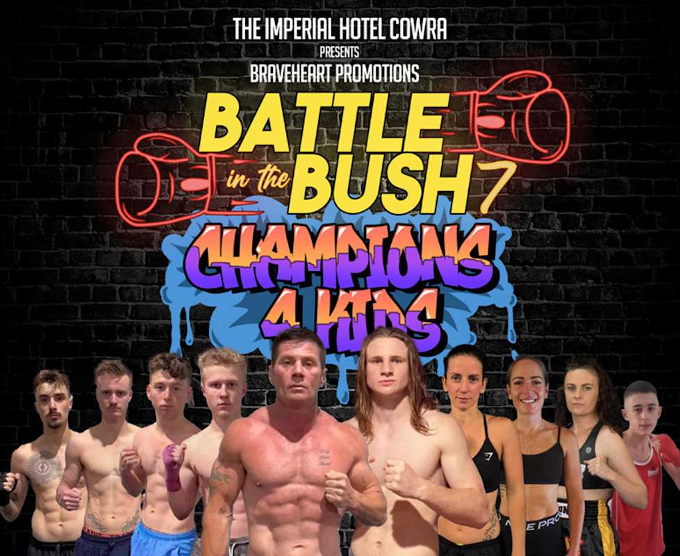 Battle In The Bush 7 - Champions 4 Kids Fight Night | The Cowra Phoenix ...