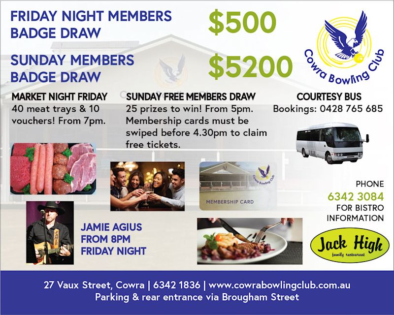 What's On | The Cowra Phoenix - Cowra Region News and Current Affairs