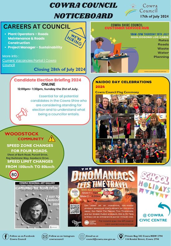 What's On in Cowra | The Cowra Phoenix - Cowra Region News and Current ...