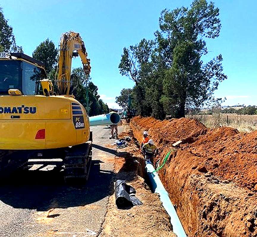 Billimari Pipeline Progresses | The Cowra Phoenix - Cowra Region News ...