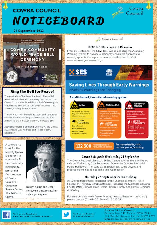 Cowra Council- Summary Of Meeting Decisions | The Cowra Phoenix - Cowra ...