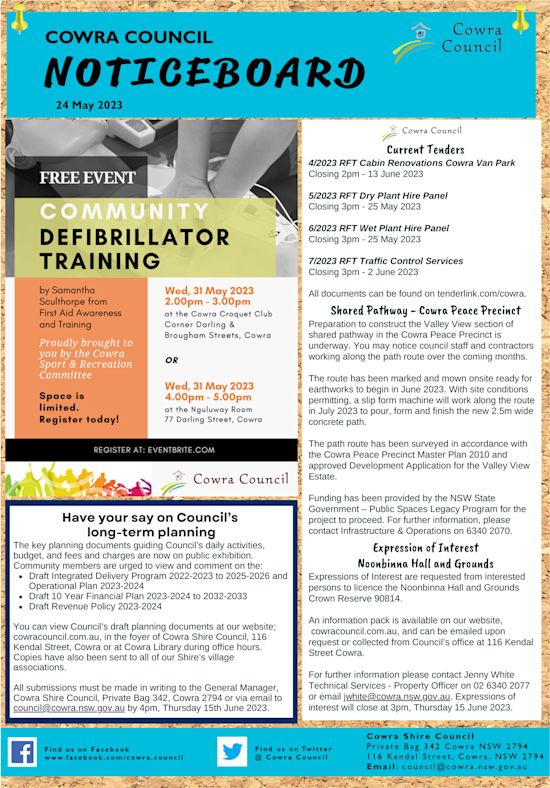 New fresh look for the future | The Cowra Phoenix - Cowra Region News ...