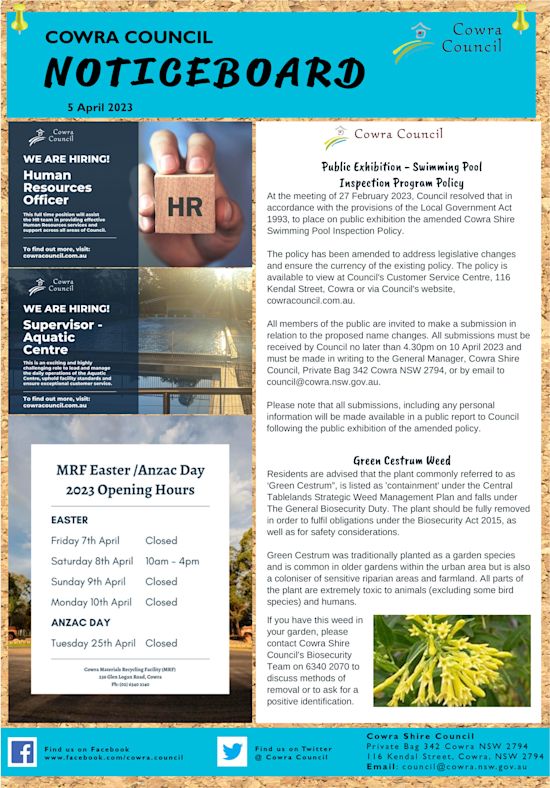 Welcome To Cowra, Silly Solly’s! | The Cowra Phoenix - Cowra Region ...