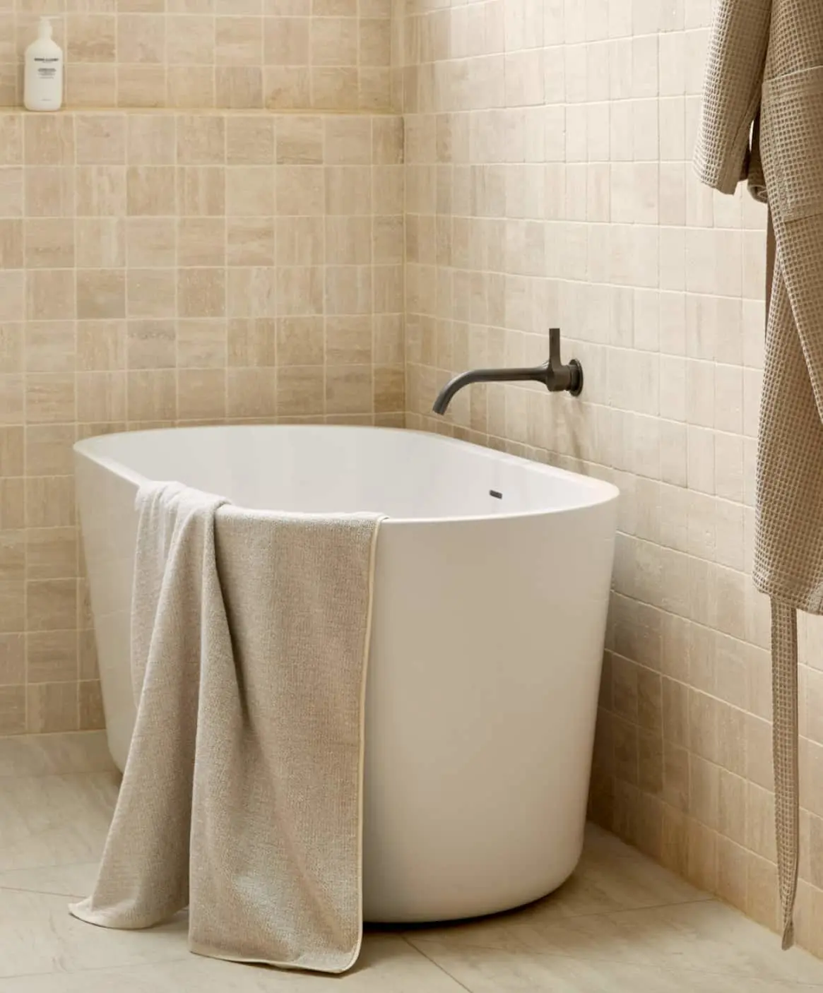 The Block 2025: Robby and Mat's main ensuite reveal | Reece