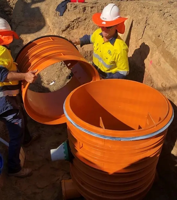 Case Study: Wagga Wagga sewer scour pit installation | Reece