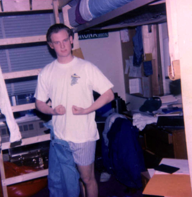 Matthew M. Jones in Holmes Hall Dorm Room | Photos | Matthew M. Jones