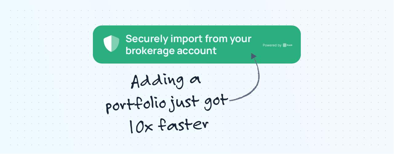 How to use Finiac's one-click portfolio import | RiskSmith