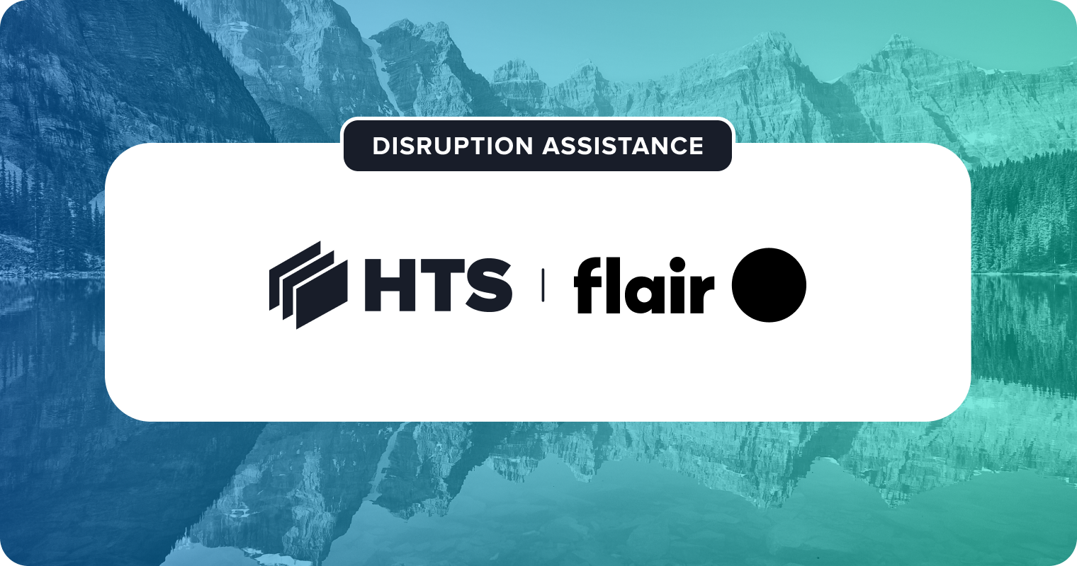 Flair Airlines and HTS Team Up to Offer Disruption Assistance