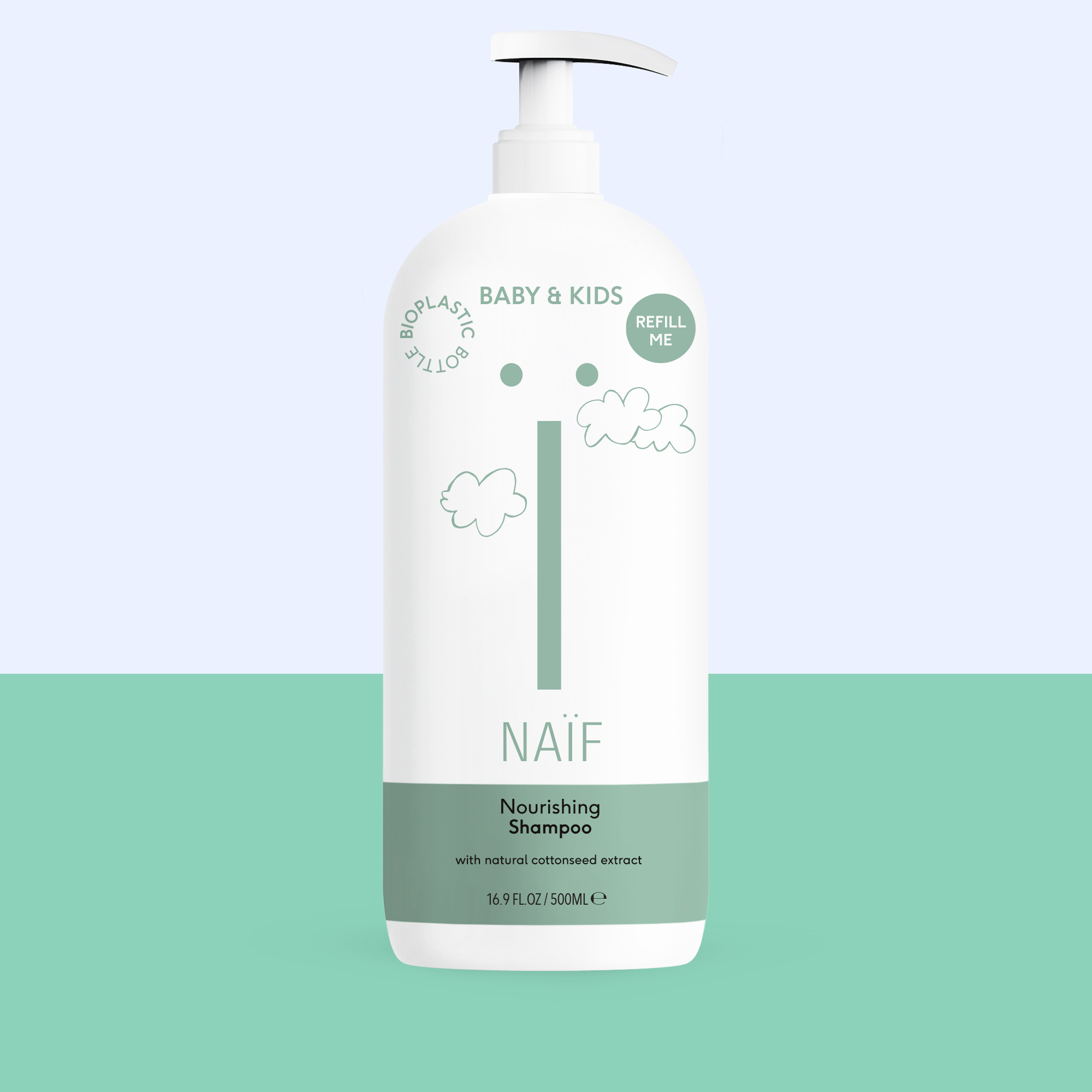 Naïf Nourishing Shampoo for Baby & Kids 500ml
