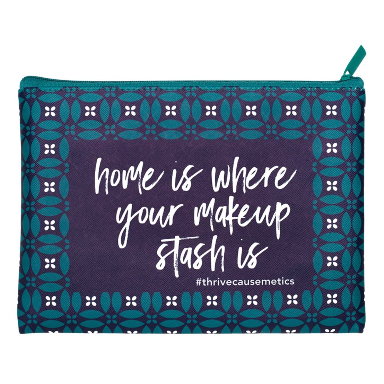 Cute Travel Size Makeup Bags + Inspirational Quote - Thrive Causemetics