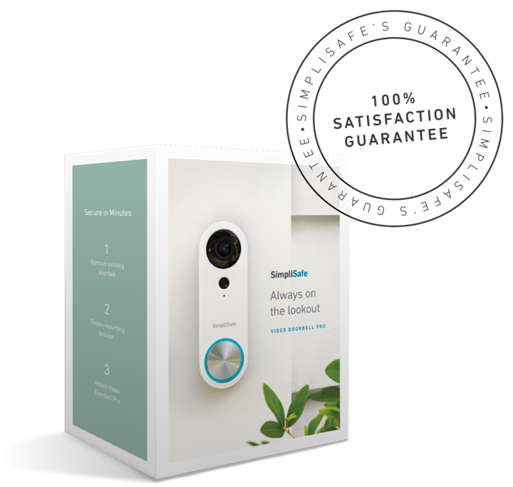 Wired Video Doorbell Camera | SimpliSafe