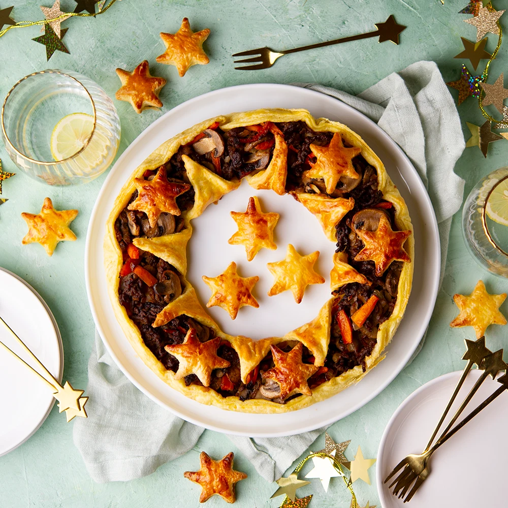 Hartige kerstkrans | Bakken.nl