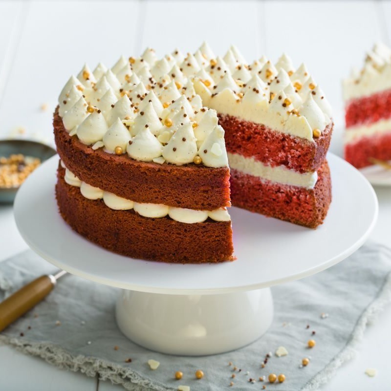 Red Velvet taart | Bakken.nl