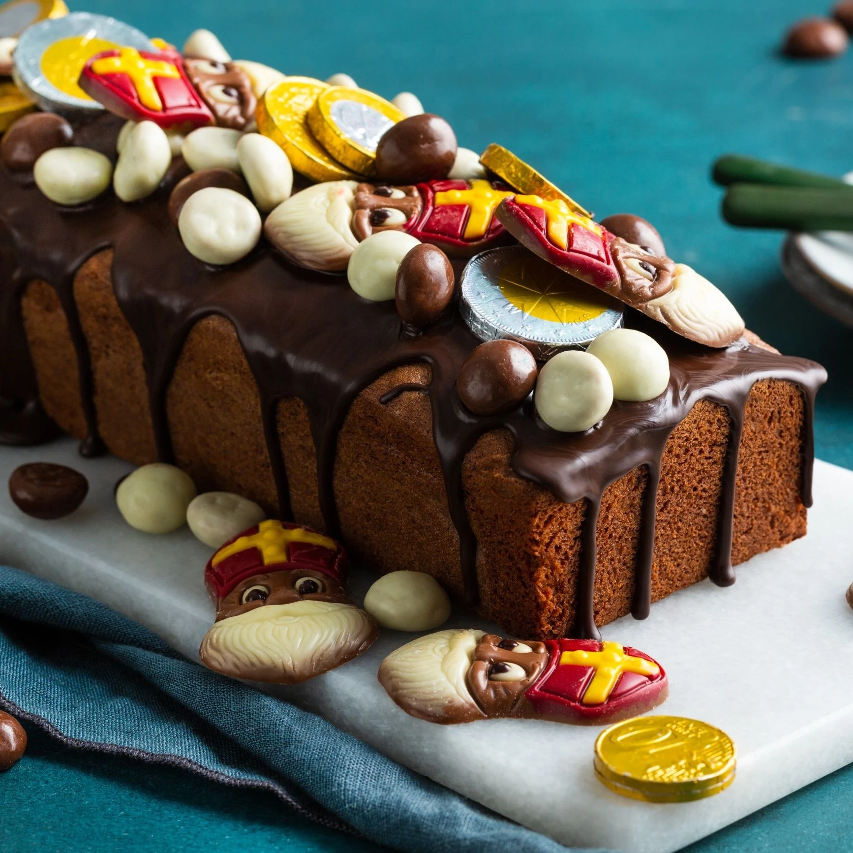 Speculaascake met sinterklaassnoep | Bakken.nl