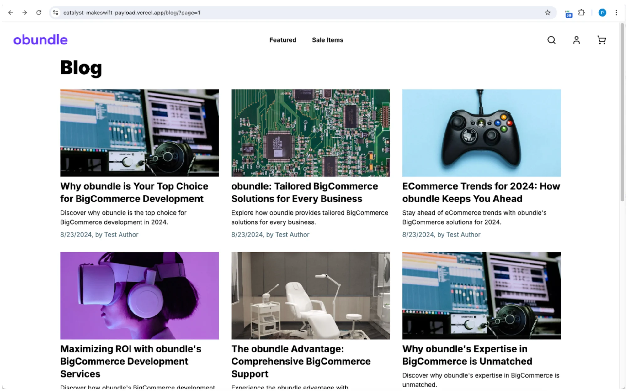 Catalyst, Makeswift & Payload CMS | BigCommerce Dev Center