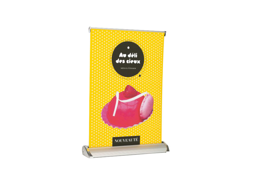 Impression Mini Roll Up Format A4 ou A3