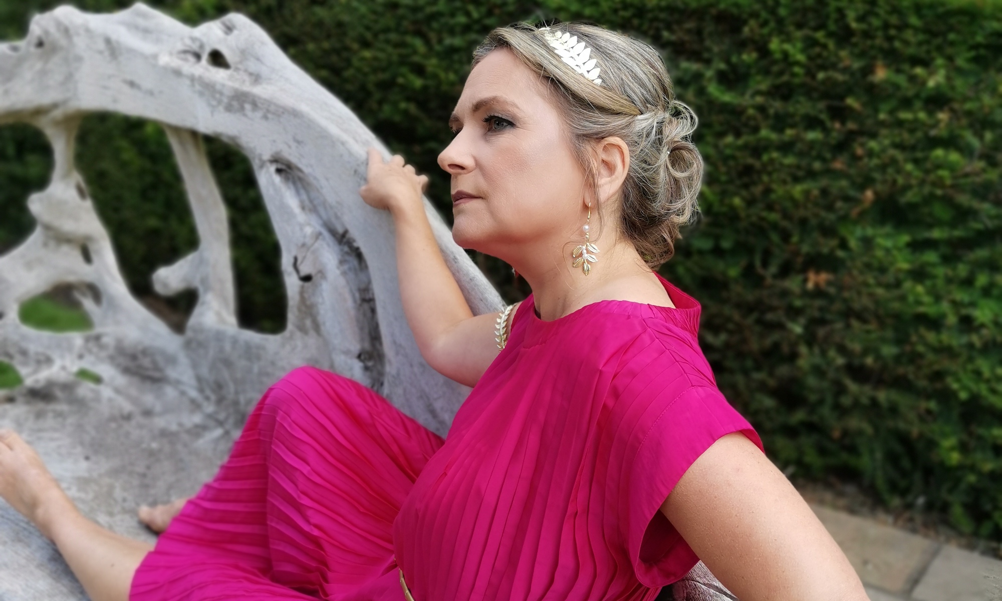 Photographing a goddess