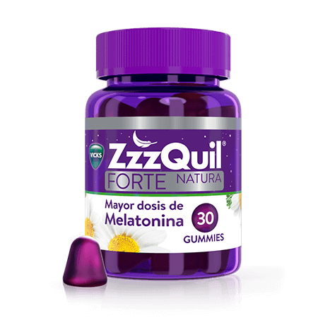 ZzzQuil Forte Gummies con mayor dosis de melatonina* para dormir ...