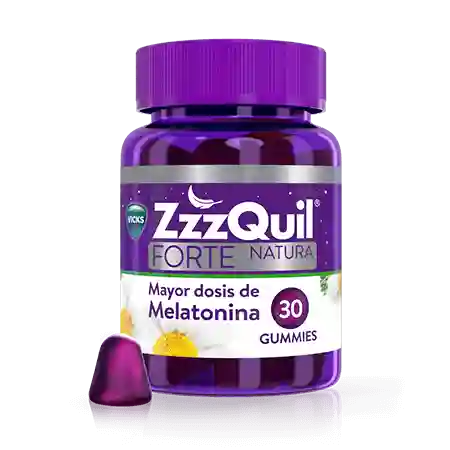 ZzzQuil Forte Gummies con mayor dosis de melatonina* para dormir ...