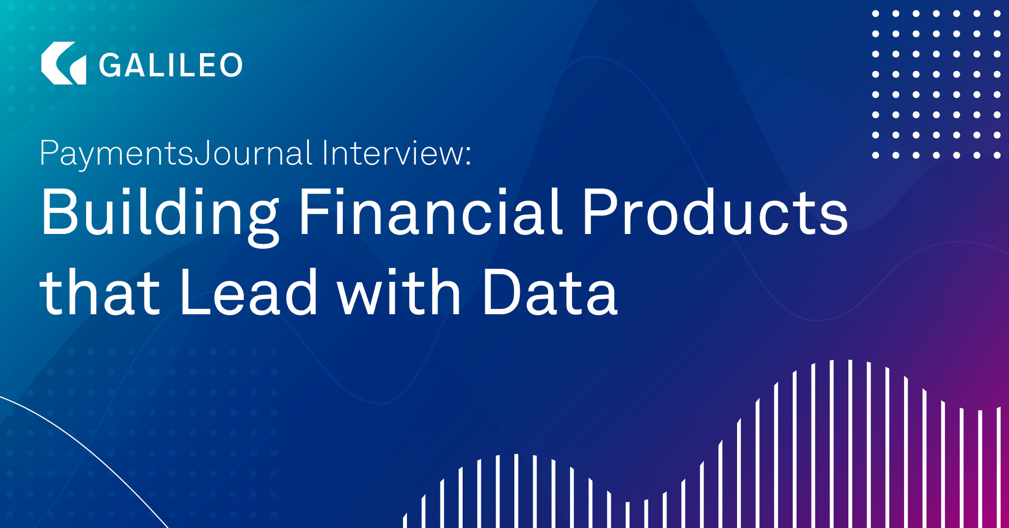 Cómo crear productos financieros que lideren con datos