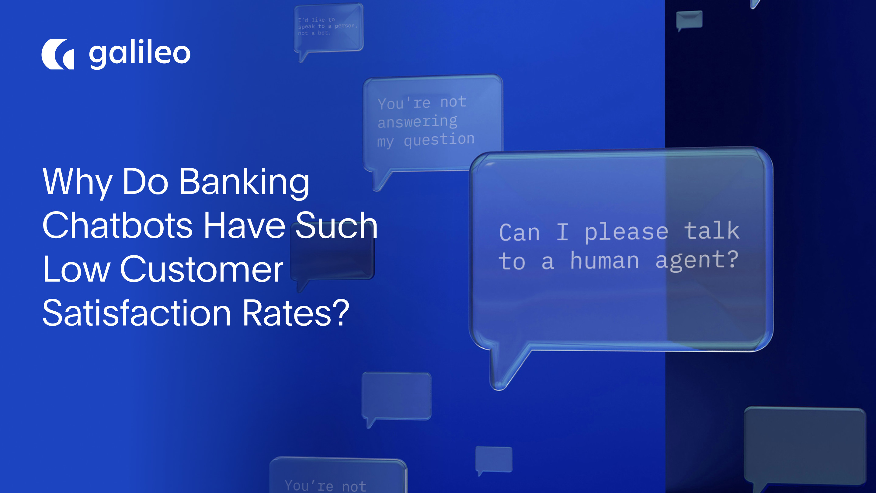 Why Do Banking Chatbots Have Such Low Customer Satisfaction Rates?