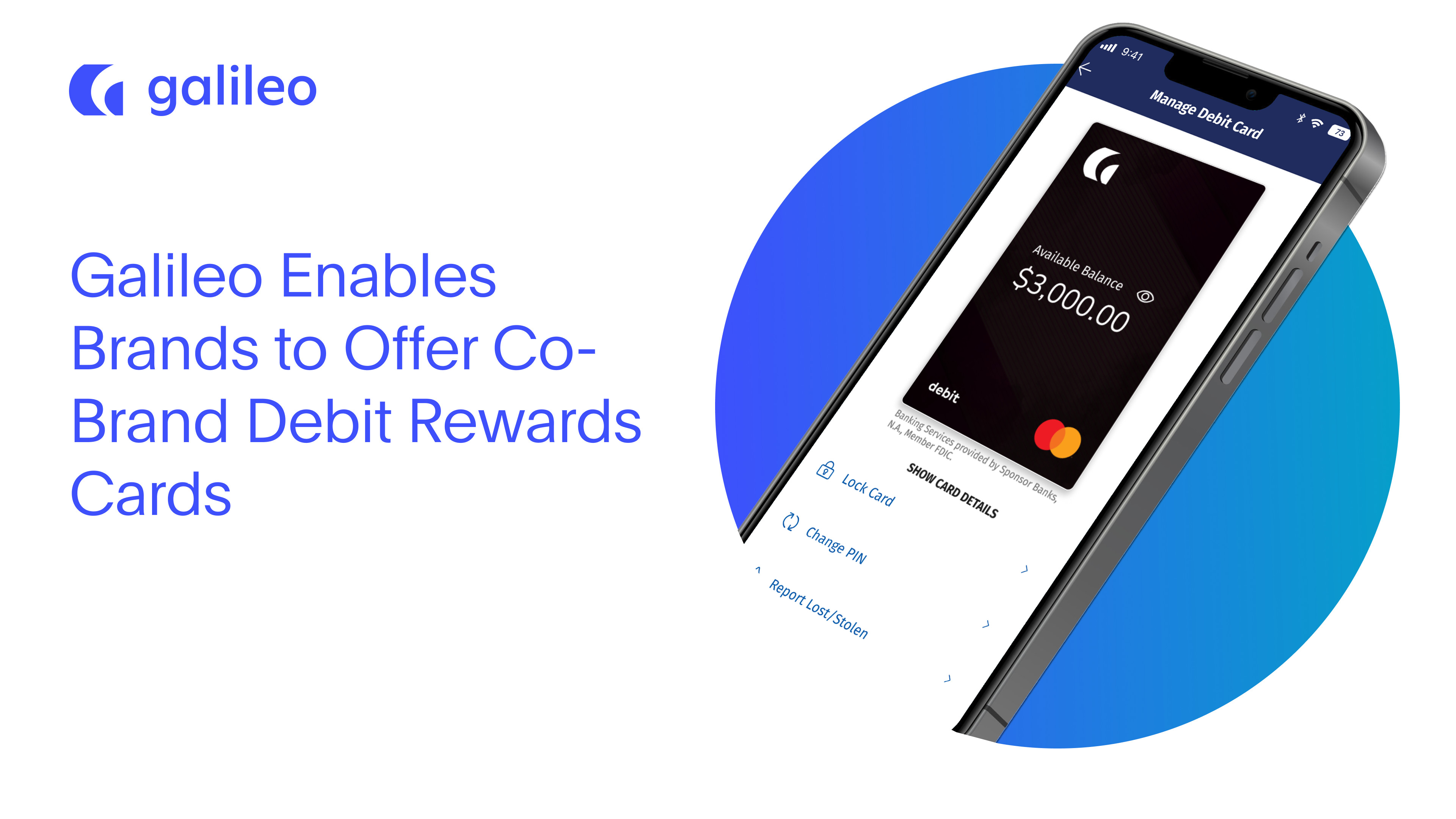 Galileo Enables Brands to Offer Co-Brand Debit Rewards Cards