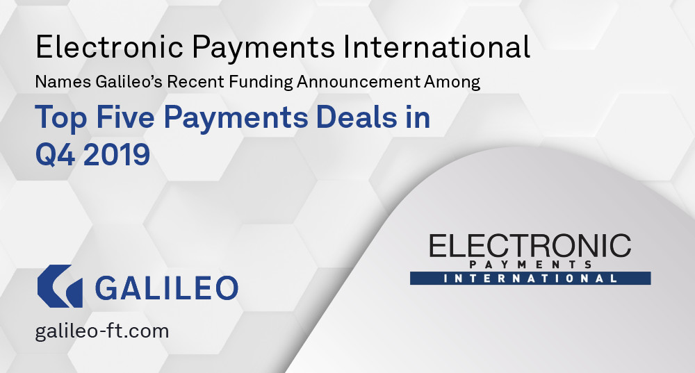 Galileo Takes a Top Spot as One of Q4 2019’s Largest Deals